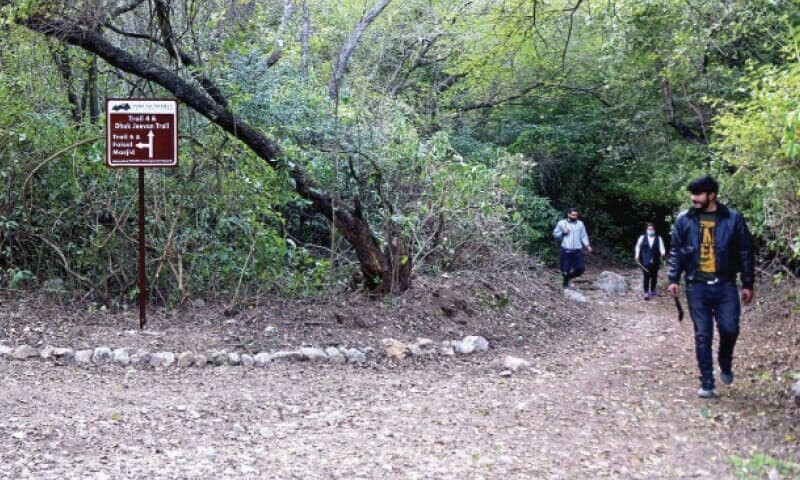 IWMB to charge fee for hiking, trekking tours in Margalla Hills ...