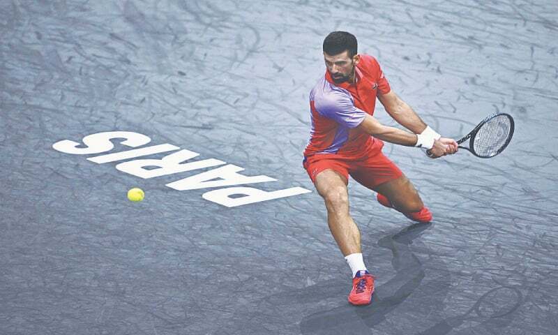 Dominant Djokovic wins Paris Masters opener - Sport - DAWN.COM