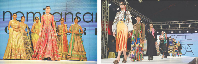 A glamorous show of Italian, Pakistani clothing styles - Newspaper ...