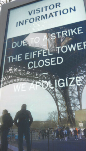 Eiffel Tower closes as staff go on strike - World - DAWN.COM
