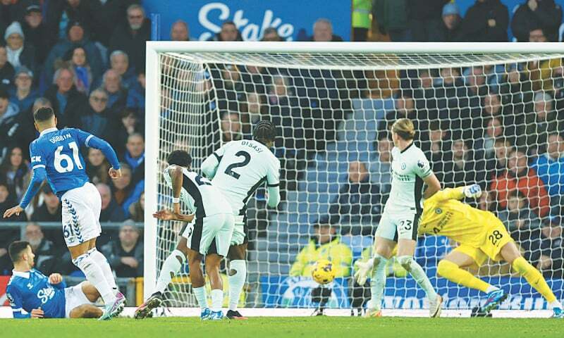 City end winless run as Chelsea crash at Everton - Sport - DAWN.COM