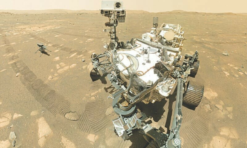 Nasa regains contact with mini-copter on Mars - World - DAWN.COM
