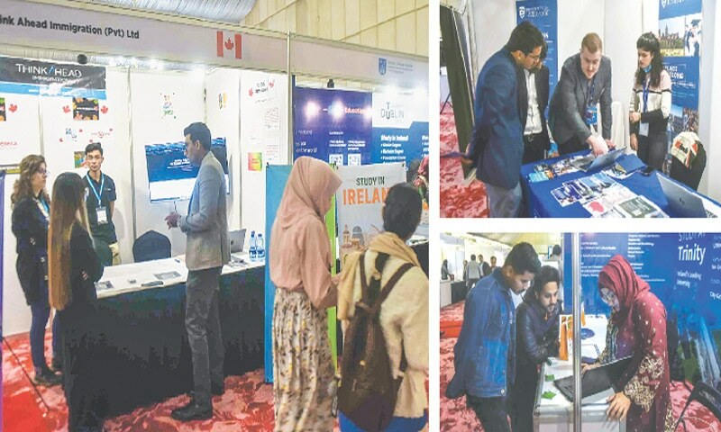 Students get career guidance at Dawn Education Expo - Pakistan - DAWN.COM