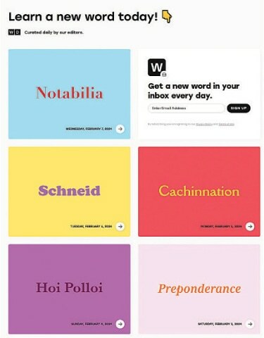 Website review: Your daily dose of vocab - Newspaper - DAWN.COM