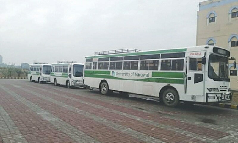 Narowal varsity expands transport fleet - Newspaper - DAWN.COM