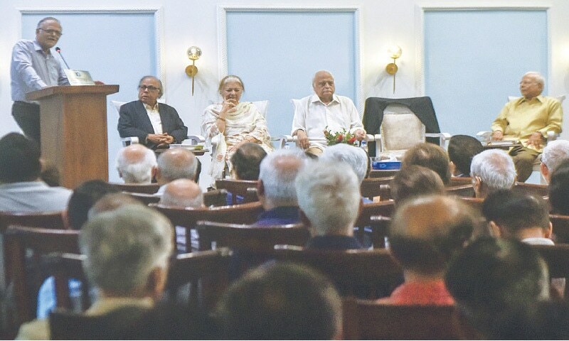 Irfan Husain gets high five from friends on a life well lived ...