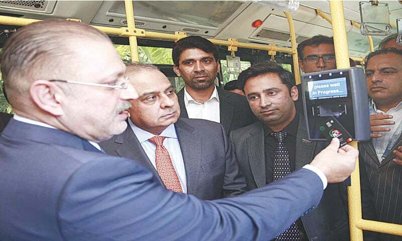 Automated fare collection system for Peoples Buses launched in Karachi ...