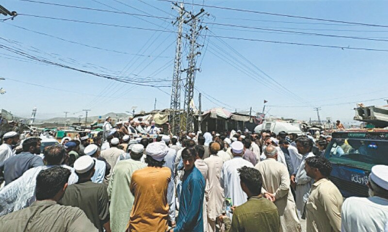 Khar traders take to streets against colleague’s murder - Pakistan ...