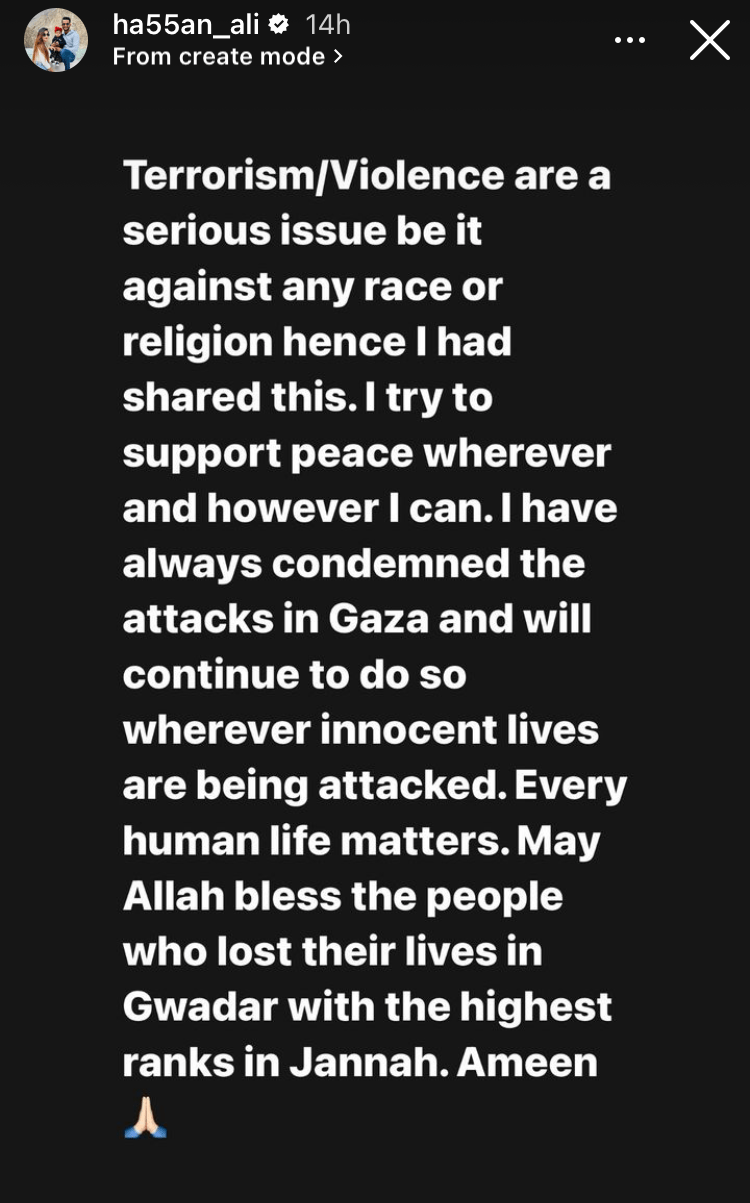 ‘Every human life matters’: Hassan Ali speaks out after criticism over ...