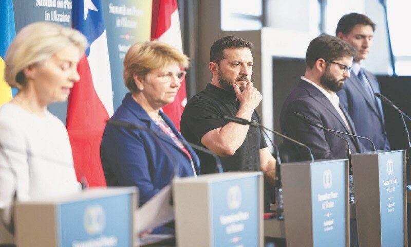 Ukraine summit paves way for peace talks with Russia - World - DAWN.COM