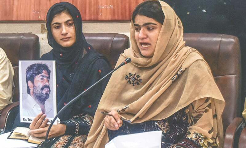‘Every other home in Balochistan has a loved one who has been abducted’ - Newspaper - DAWN.COM
