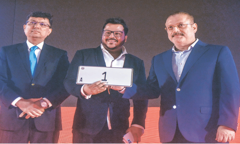 Sindh earns Rs675m from auction of 40 premium number plates - Newspaper ...