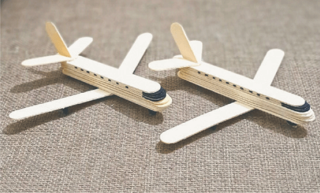 Popsicle Stick Airplane Craft Disney Planes Themed Christmas Tree!