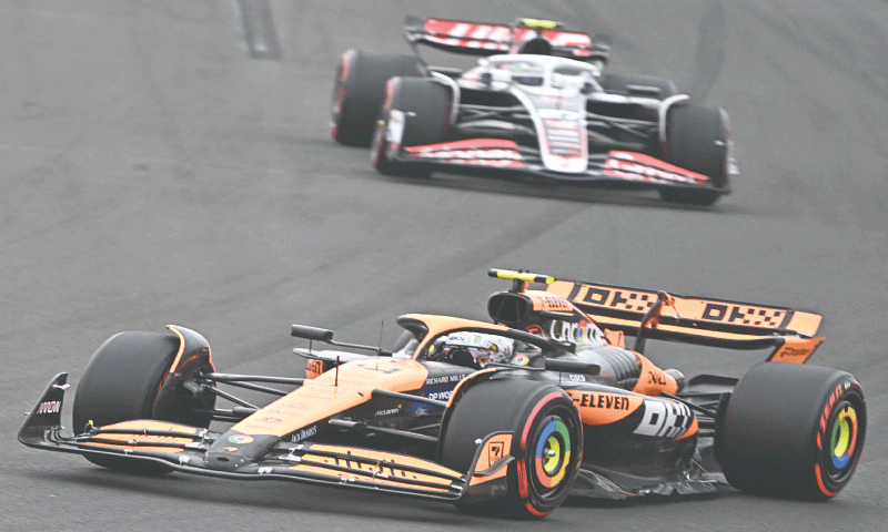 Norris takes Hungary pole in McLaren front row lockout - Sport - DAWN.COM