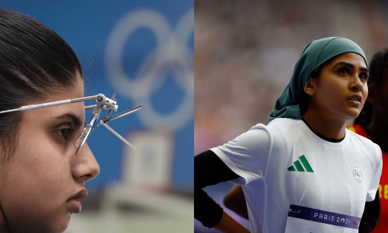 Kishmala Talat, Faiqa Riaz bow out of Paris Olympics after failing to qualify for next round ...