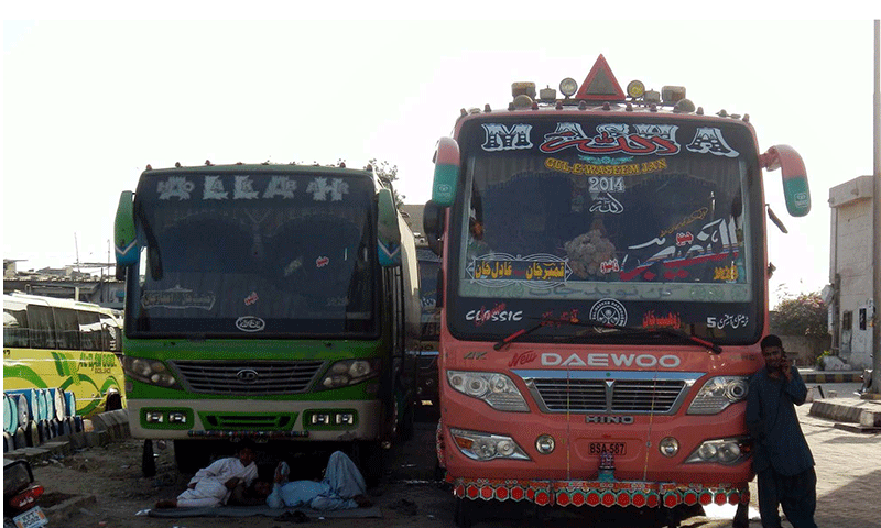 Buses, wagons plying without permits face crackdown in KP - Pakistan ...