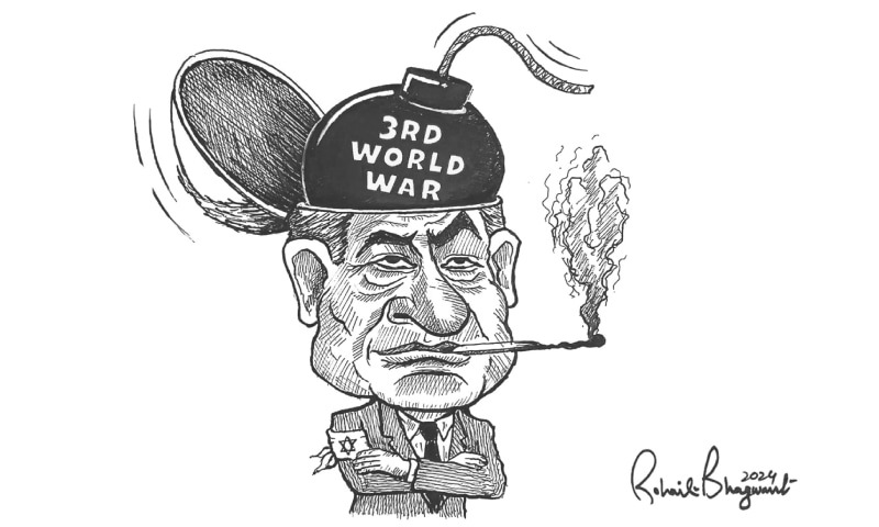 Cartoon: 7 October, 2024 - Newspaper - DAWN.COM