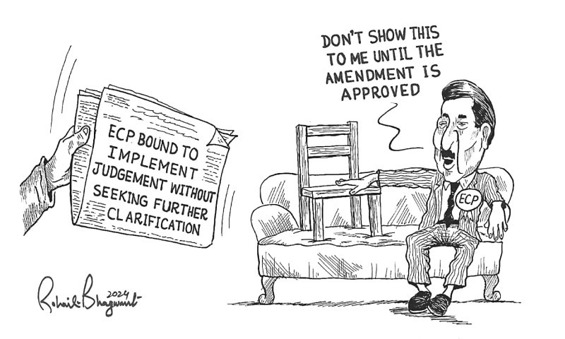 Cartoon: 20 October, 2024 - Newspaper - DAWN.COM