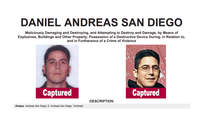 FBI’s ‘first domestic terrorist’ caught from Wales after 21 years on ...