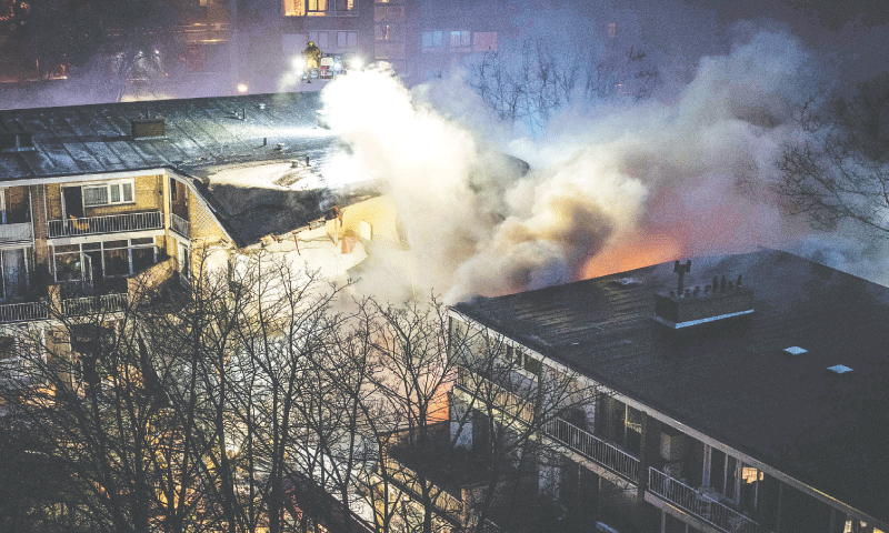 Four killed in Hague explosion, building collapse - World - DAWN.COM