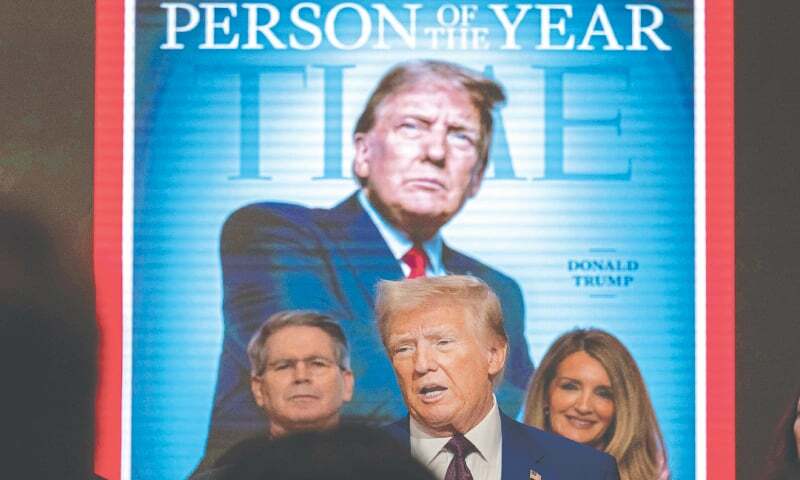Time names Trump ‘person of the year’ for second time - Newspaper ...