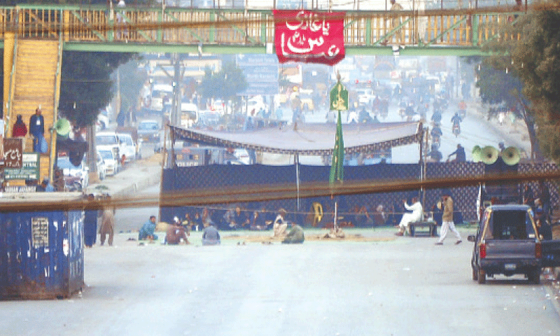 Traffic woes continue in Karachi as MWM protests enter second week ...