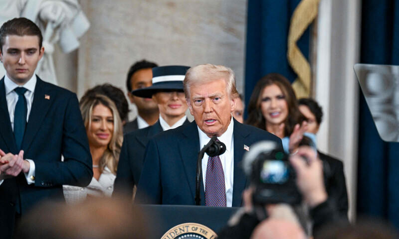 World congratulates Donald Trump for taking oath as US president ...