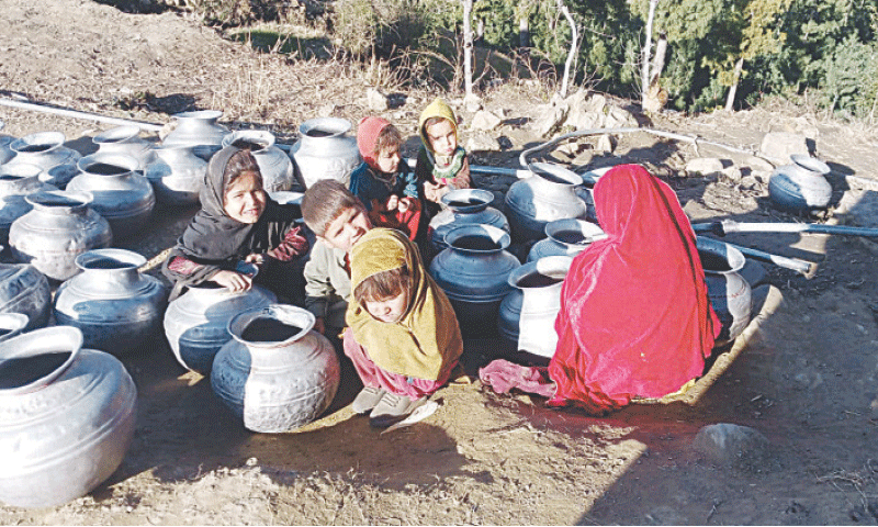 Prolonged dry spell causes severe water shortage in Torghar - Pakistan ...