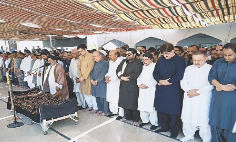 Taj Haider laid to rest - Newspaper - DAWN.COM