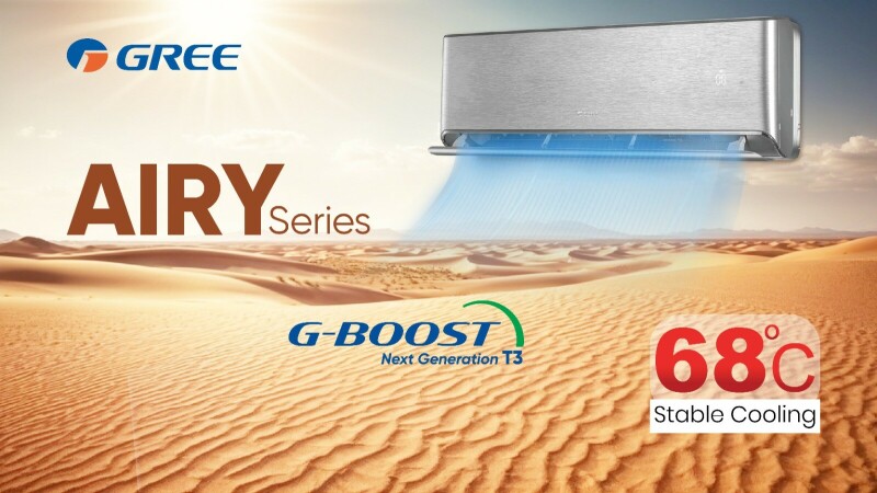 As the heat rises in Pakistan, GREE’s Airy AC Series delivers cool ...