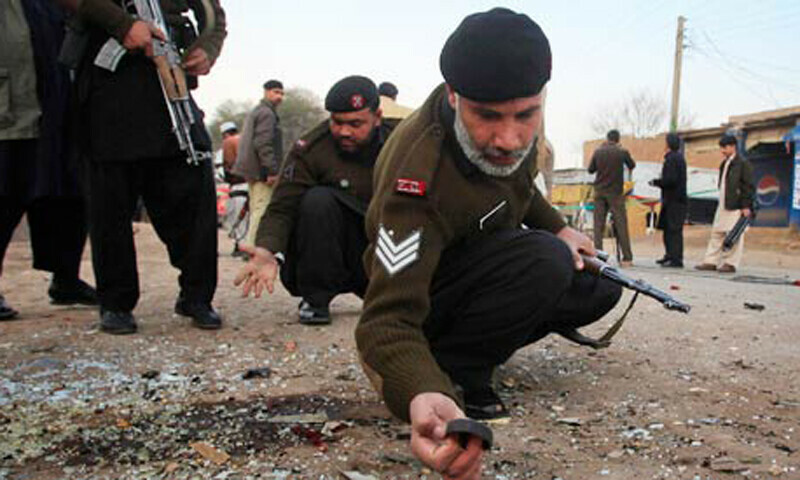 Civilian killed, FC soldier injured in Waziristan blasts - Pakistan ...