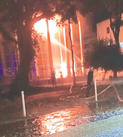 Fire at ISA caused by household chemicals - Newspaper - DAWN.COM
