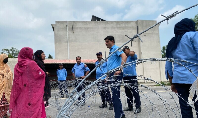 BYC protesters in Islamabad fear police crackdown on sit-in - Pakistan ...