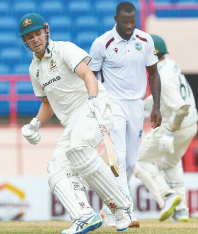 Australia crawl to 69-3 in second WI Test - Newspaper - DAWN.COM