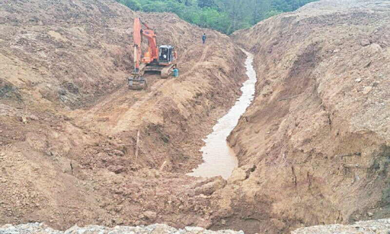 Water accumulated in Diplomatic Enclave finally drained out - Newspaper ...
