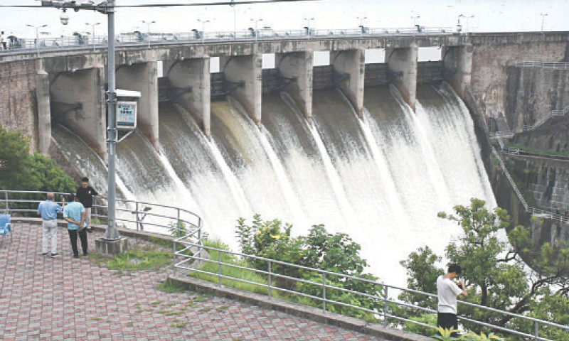 Rawal Dam spillways opened for first time this season - Pakistan - DAWN.COM
