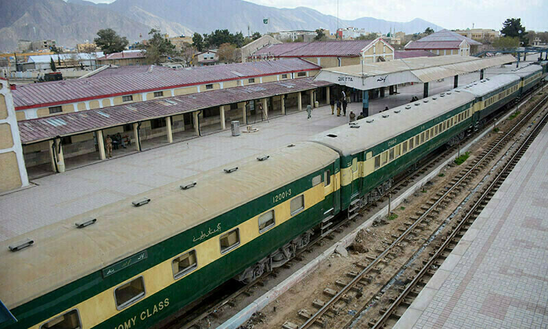 Train services from Quetta to other provinces restored - Pakistan ...