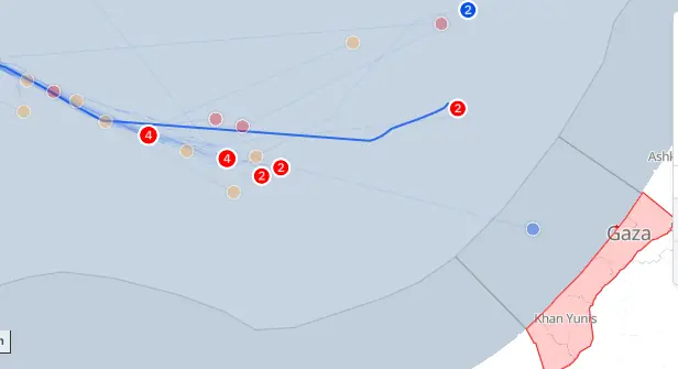 Another 19 flotilla vessels ‘assumed intercepted’, GSF live tracker ...