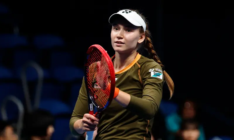 Rybakina seals WTA Finals spot in reaching Tokyo semis - Sport - DAWN.COM