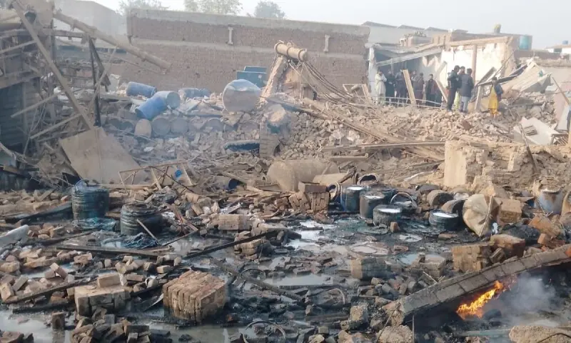 At least 19 killed, several injured in gas explosion at Faisalabad ...