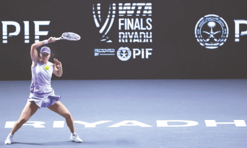 Rybakina downs Swiatek in WTA Finals - Newspaper - DAWN.COM