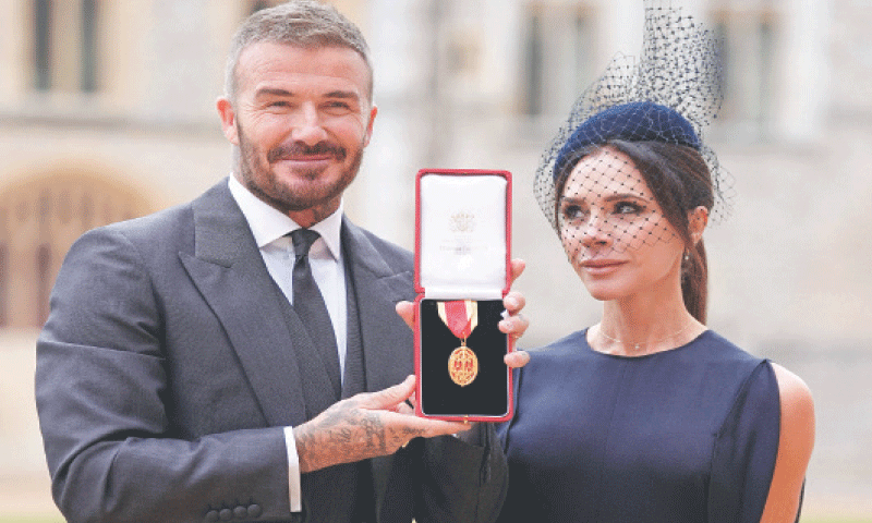 Football star David Beckham hails knighthood as ‘proudest moment ...