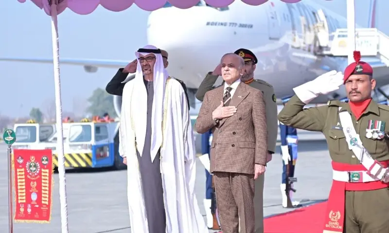 Pakistan, UAE hold ‘substantive talks’ during President Al Nahyan’s ...