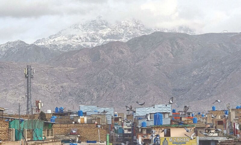 Three killed as rain and snow lash Balochistan - Newspaper - DAWN.COM