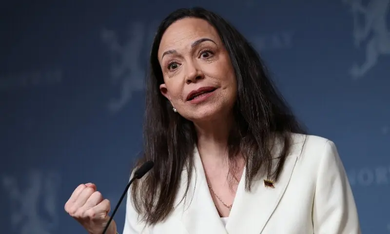 Venezuelan opposition leader Machado vows to return home ‘as soon as ...