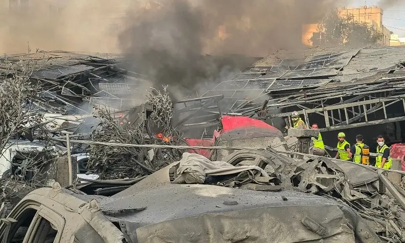 PHOTOS: Aftermath of Israeli strikes in southern Lebanese city Tyre ...