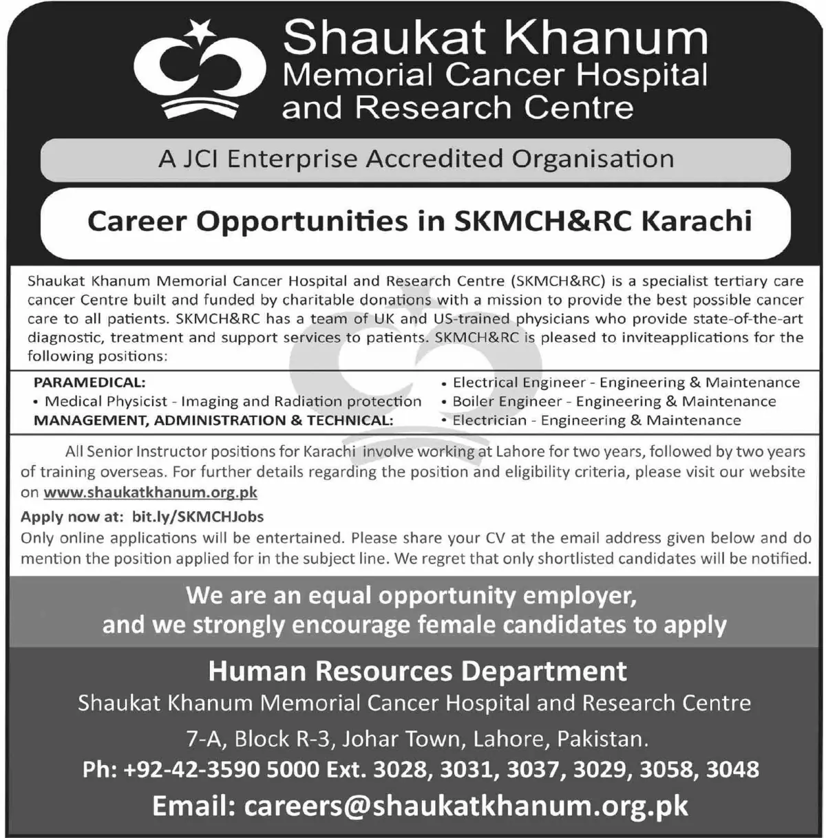 Career Opportunities - Jobs - DAWN.COM