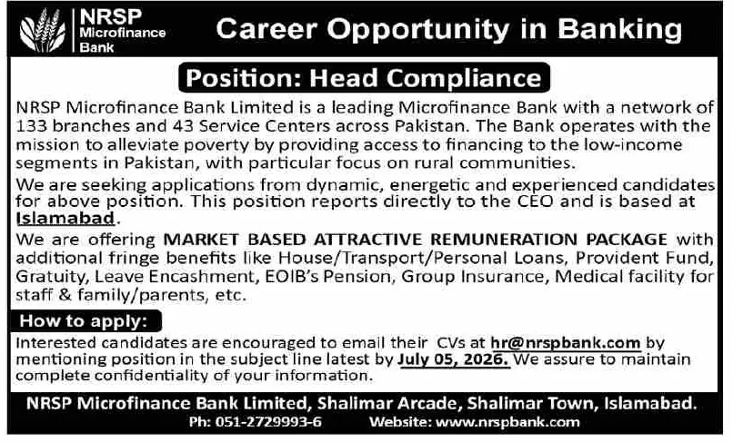 Career Opportunity - Jobs - DAWN.COM