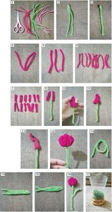 Wonder Craft: Chenille string tulips - Newspaper - DAWN.COM