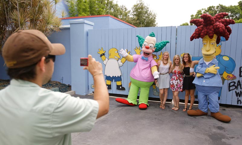 The Simpsons area complete at Universal Orlando - DAWN.COM